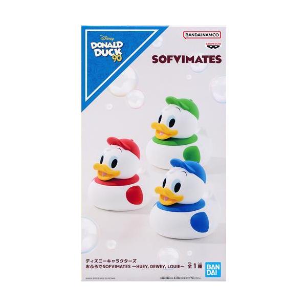 【発売日：2024年06月06日】商品名: 【未開封】ディズニーキャラクターズ おふろでSOFVIMATES ?HUEY, DEWEY, LOUIE?(ヒューイ&amp;デューイ&amp;ルーイ)作品名: ディズニー作品JANコード: 49...