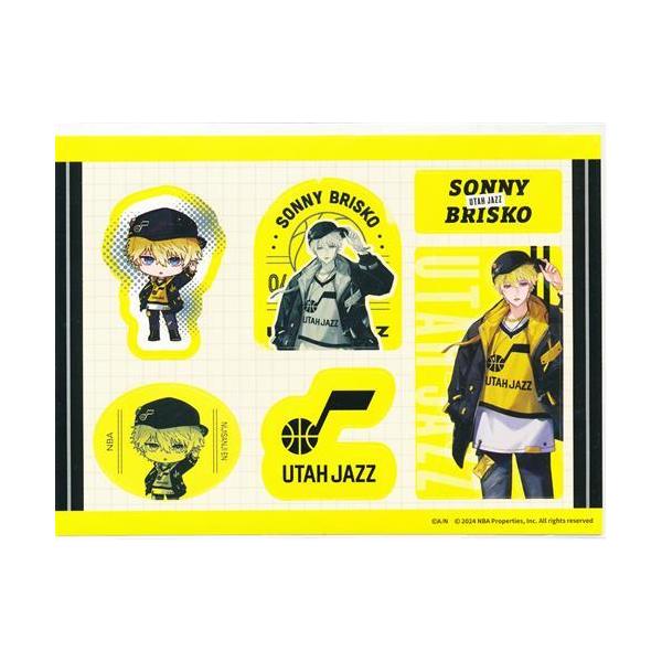 【発売日：2024年09月25日】商品名: にじさんじ/NIJISANJI EN×NBA ステッカーシート サニー・ブリスコー Utah Jazz作品名: にじさんじJANコード: 2434000010708商品番号: L06026271商...