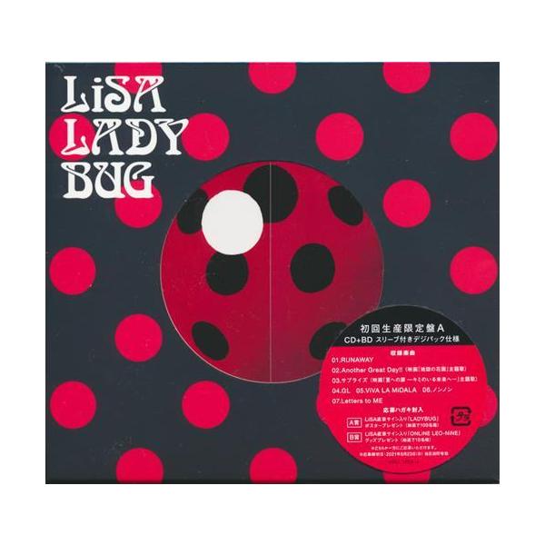 【発売日：2021年05月19日】商品名: LADYBUG 初回生産限定盤 A [LiSA]作品名: 芸能女性（声優・アーティスト）JANコード: 4547366498912商品番号: L06850528商品カテゴリ: 映像・音楽発売日: ...