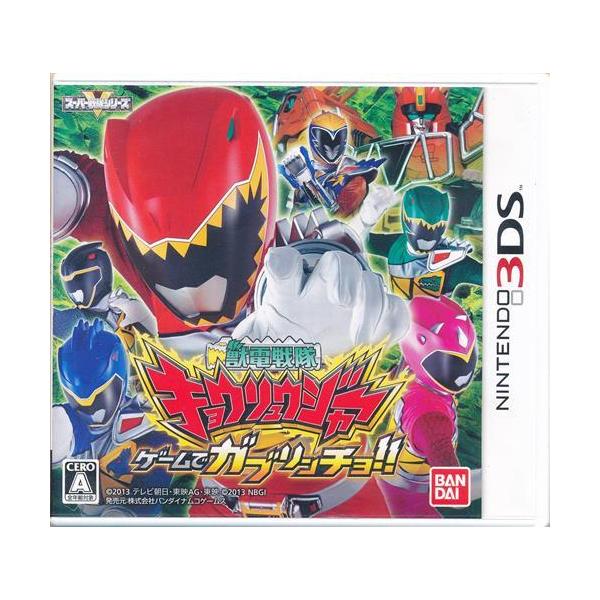 【発売日：2013年08月08日】商品名: 獣電戦隊キョウリュウジャー ゲームでガブリンチョ!! 【3DS】メーカー名: バンダイナムコゲームスJANコード: 4560467040545商品番号: L07043716商品カテゴリ: ゲーム発...