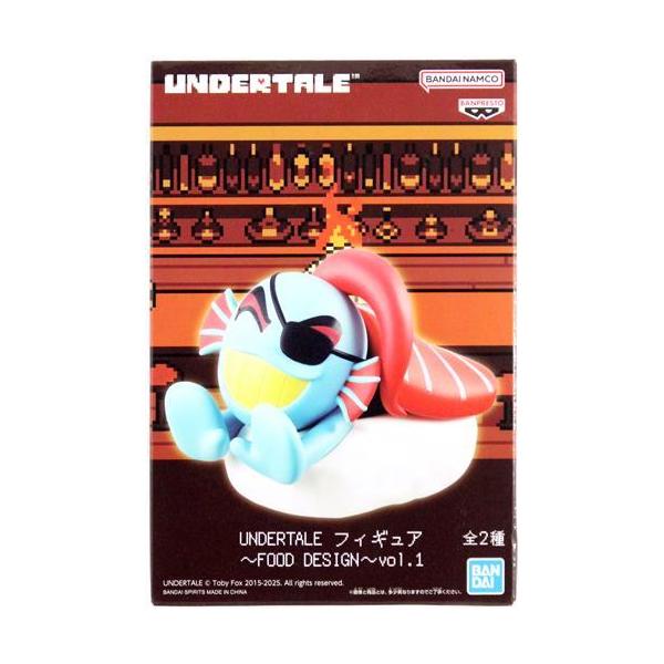【発売日：2025年08月21日】商品名: 【未開封】UNDERTALE フィギュア?FOOD DESIGN? vol.1 アンダイン ＜売れています!＞作品名: UndertaleJANコード: 4983164277463商品番号: L0...