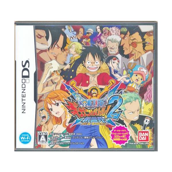 【発売日：2011年11月17日】商品名: ONE PIECE ギガントバトル! 2 新世界 (通常版) 【DS】メーカー名: バンダイナムコゲームスJANコード: 4582224494422商品番号: L07363718商品カテゴリ: ゲ...