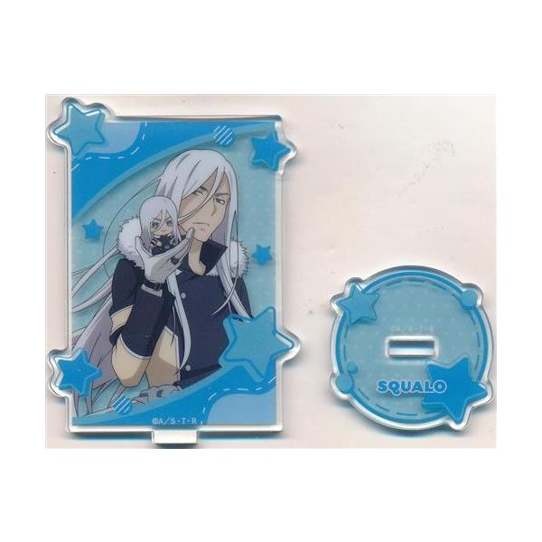 【発売日：2024年07月27日】商品名: ひこくじmini 家庭教師ヒットマンREBORN! -Insieme a un peluche- シルバー賞 ミニアクリルスタンド スペルビ・スクアーロ C作品名: 家庭教師ヒットマンREBORN...