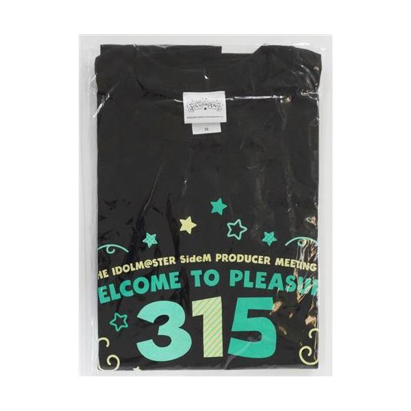 【発売日：2021年03月13日】商品名: アイドルマスター SideM PRODUCER MEETING WELCOME TO PLEASURE 315 G＠RDEN!!! 公式Tシャツ ブラック (Mサイズ) 【アイドルマスター Sid...