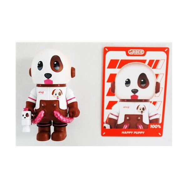 【発売日：2025年04月20日】商品名: POPMART MEGA SPACE MOLLY 100%×emoji シリーズ HAPPY PUPPY 【フィギュア】[POPMART]作品名: その他JANコード: 6931571078188...