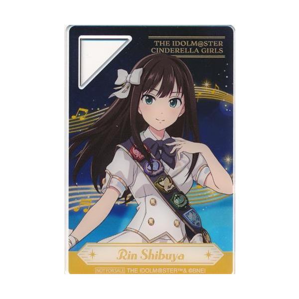 【発売日：2024年12月20日】商品名: アイドルマスター シンデレラガールズ アイドルマスターシリーズ＠ナムコアンサンブルスパークキャンペーン ナムコ限定対象クレーンゲーム機プレイ特典 ミニアクリルプレート 渋谷凛作品名: THE ID...