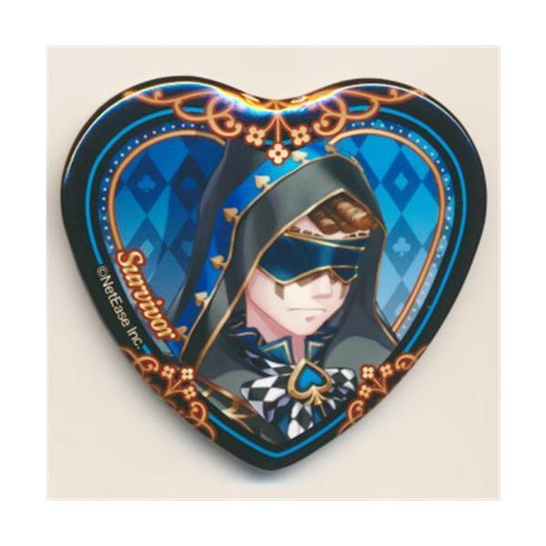 【発売日：2022年02月14日】商品名: Identity V 第五人格×SWEETS PARADISE BUTLER'S CAFE 第5弾 トレーディングハート型缶バッジ 占い師(イライ・クラーク)作品名: Identity V 第五人...