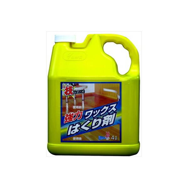 4516825003394，強力にワックスを剥がします，化学タイルやフローリング等のワックスを強力に溶かします。プロ業者様に長年愛用されている本格的クリーナーです