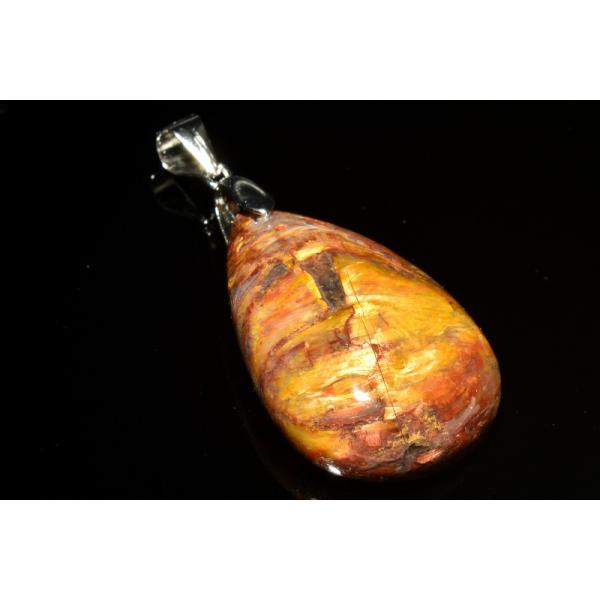 【材質】ピーターサイト 27x18mm 産地：ナミビア共和国【サイズ】約27x18mm【重さ】約6g【特徴・意味】鮮やかな茶色のマーブル模様がとっても美しいです。ピーターサイトは多くのコレクター様にも愛される石。是非お手にとって内包の美しさ...