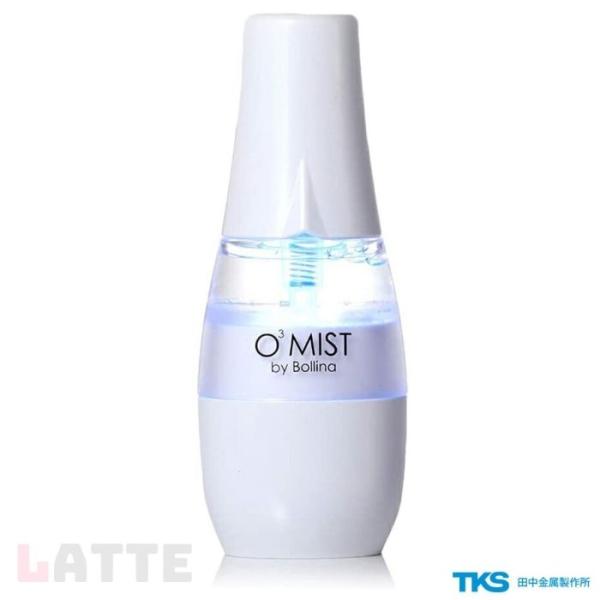 商品説明・品名　携帯型オゾン水生成器 ボリーナオースリーミスト・形式品番　TK-KU-0001・本体重量　約65g・寸法　幅43.7mm×奥行き37.5mm×高さ112.5mm（世界最小クラス）・容量　約 8ml・1プッシュの噴射量　約 0...