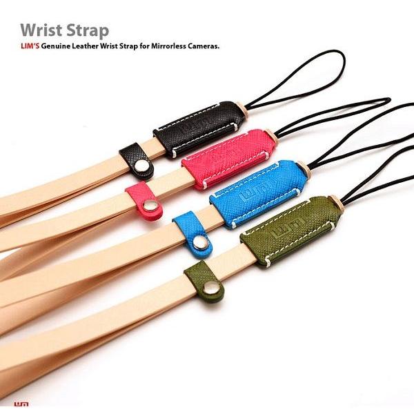 【LIM'S社認定　正規輸入品】コンパクトデジカメ用おしゃれなネックストラップ。カメラ女子のおすすめのアイテムです。※商品の色はパソコン等により、実際の色と若干異なる場合があります。【商品サイズ】長さ：213mmカラー：ブラック/ピンク/ブ...