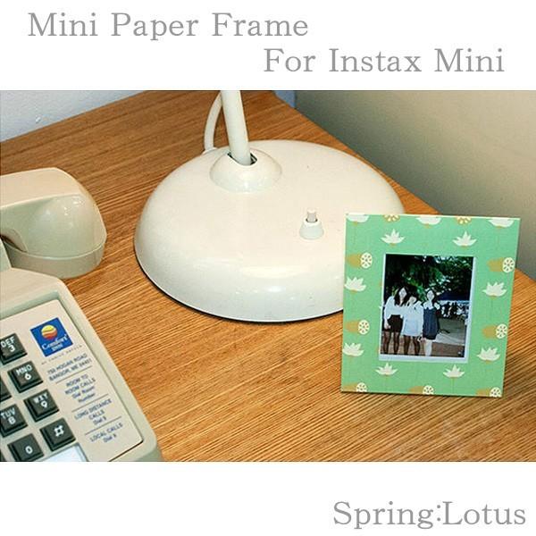 after the rain/アフター ザ レインSpring Card Lotus【カラー】・Lotus/蓮サイズ：W92×H110mm重さ：10gクロネコDM便対応商品チェキフィルム1枚収納チェキプリントのフォトフレーム。ペーパー仕様な...