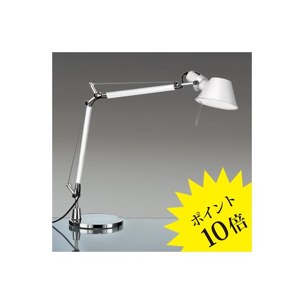■品番[TOLOMEO MINI TAVOLO]618S7128W■ランプ E17 ミニクリプトンランプホワイト 60W×1■消費電力 54W■寸法 高・Max985 巾・Max985 奥・200mm　質量・3.7kg■材質・仕上 アルミ塗...