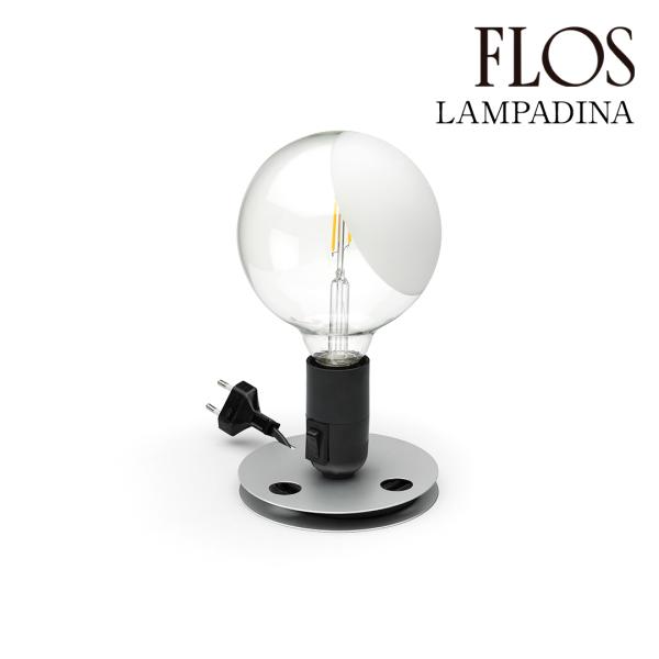 ■品番 LAMPADINA Black■ランプ LED 2W 2600K 200lm（E26）■材質・仕上 アルミニウム■サイズ Φ125×H245（mm）■質量 0.3kg■デザイナー Achille Castiglioni, 1972■...