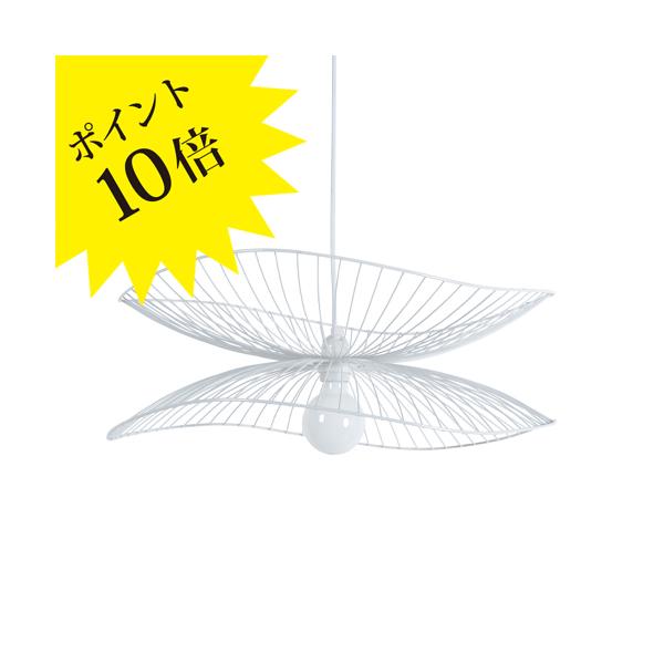 ■サイズ H200mm x φ560mm■コード長 1,500mm■重量 1.6kg■カラー ホワイト■電球 E26 60W（電球付属なし）■素材 スチール■デザイナー イリース・フォーイン■備考 引掛シーリング対応ポイント利用