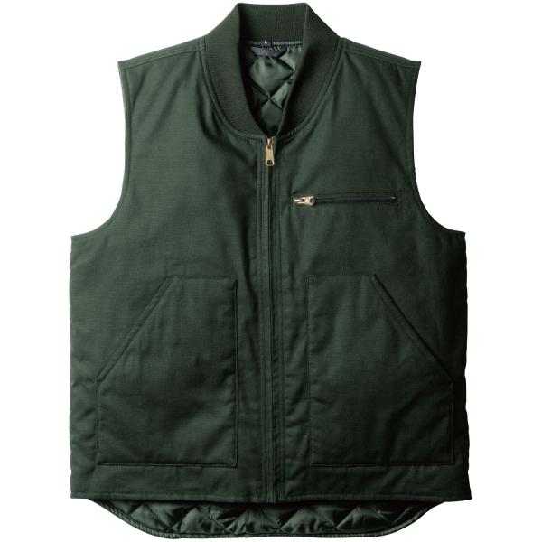 【2025-26AW新商品】素材・混率表：表98％、ポリウレタン2％裏：ポリエステル100％中綿：ポリエステル100％秋冬物　新商品　ストレッチ　防風　透湿　無骨に、暖かく。中綿×ストレッチコットンダックの最強ベスト『DanD』ブランドのワ...