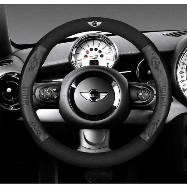 サイズ：外径38cm　 内径30cm素材：スエード＋牛革製通気性がよく、手汗を吸収やすい。高級感と質感にこだわった本革の生地です。触感よく、汚れ防止、滑り止め、磨きに耐え、通気性がよくの素敵なハンドルカバーです。