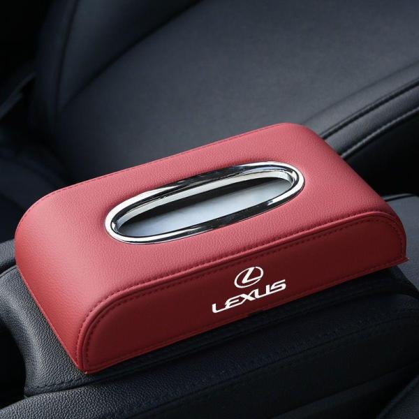 【車用ティッシュケース】車内の整理整頓に役立つティッシュホルダーです。高級感の漂うレザー革のティッシュボックスカバーです。車の飾りとして使用することができます実用性とデザイン性を兼ね備えたアイテムです。【高級感抜群のPUレザー製】耐久性が高...