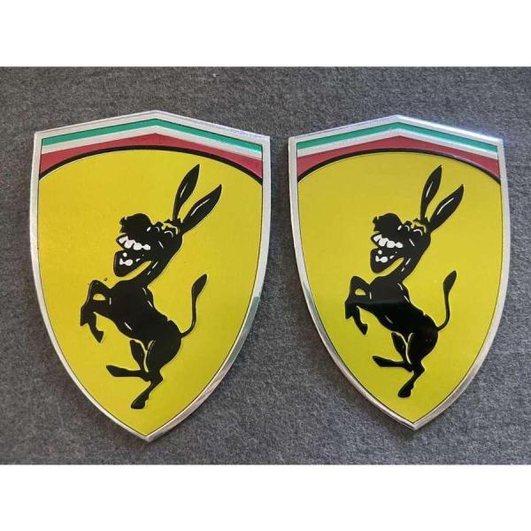 サイズ約：10ｘ7cm材質：アルミ製車の高級感を引き立たせます。シールの粘着力が強く、愛車の美化と装飾に適しています。※注意：両面テープで張り付ける商品は必ず取り付ける面の汚れ(ほこり、油分、水分等) を取り除いてきれいにしてください。