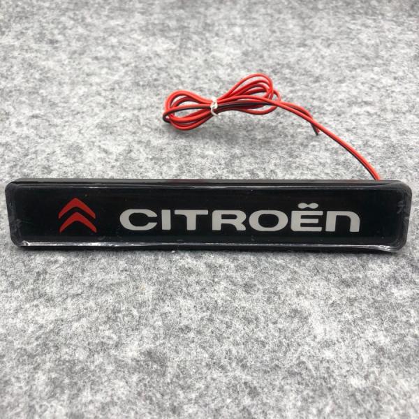 ・サイズ：約16.5×3cm・普通はフロントグリルに取り付けて、加工無し　はめ込み式。プラスとマイナスの2本の線をつないで、12V電源ACC、スモールライトから接続できます！ DIYも可能!・内側のLEDライトは特別な防水性と防塵性のデザイ...