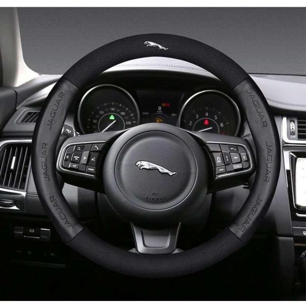 サイズ：外径38cm　 内径30cm素材：スエード＋牛革製通気性がよく、手汗を吸収やすい。高級感と質感にこだわった本革の生地です。触感よく、汚れ防止、滑り止め、磨きに耐え、通気性がよくの素敵なハンドルカバーです。