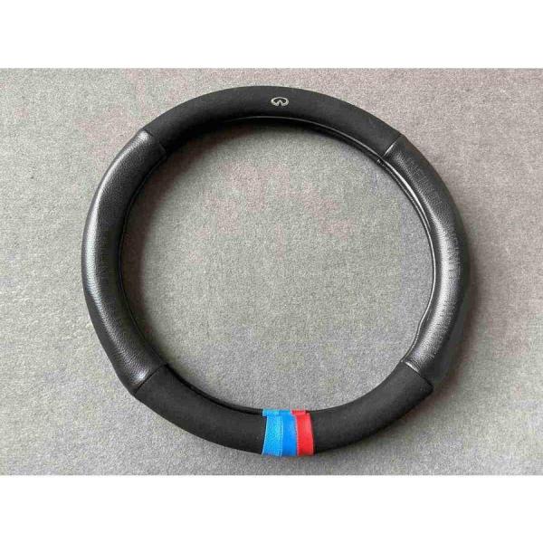 サイズ：外径38cm　 内径30cm素材：スエード＋牛革製通気性がよく、手汗を吸収やすい。高級感と質感にこだわった本革の生地です。触感よく、汚れ防止、滑り止め、磨きに耐え、通気性がよくの素敵なハンドルカバーです。