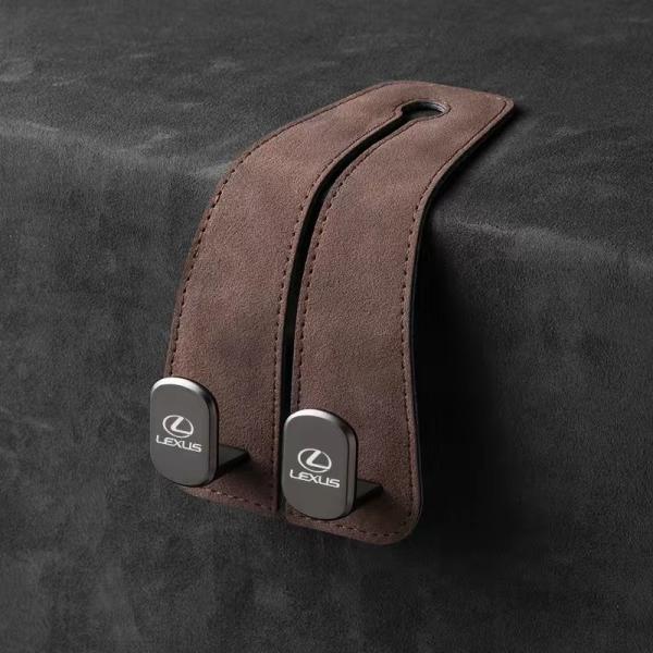 【ずれないようにしっかり】中間部分は自由に曲がることができ、さまざまな車種のシートに適しています。自動車の走行中は良好な安定性を保ち、勝手に動くことはありません。【省スペース】車載用両頭フックは一つで二つのフックを利用できる便利なデザインで...