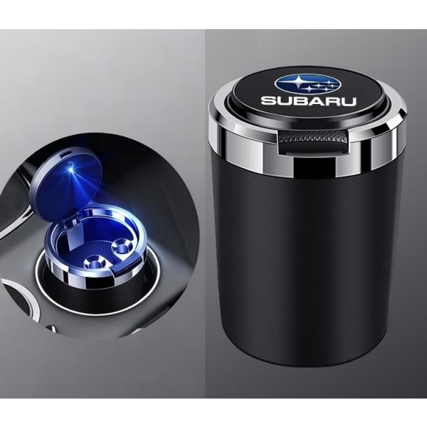 ●商品サイズ：約9.8cm×7cm【クールなLEDライト付き】LED搭載、蓋を開ける瞬間LEDライトがブルーに点灯します、特に夜間は美しく実用的です。LED照明は暗視を向上させ、真っ暗の場合でも簡単に利用いただけます。【灰皿のお手入れ簡単】...