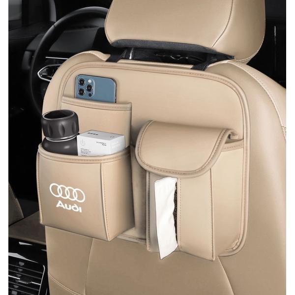 【簡単な取り付け】工具は不要で、取り付けも簡単です、取付ベルトをヘッドレスト、シートに通してバックルを固定するだけで取付完了です。設置後、運転席側に違和感はなく、外観に影響を与えることなく、締めるロープを座席に隠すことができます。【汚れも簡...