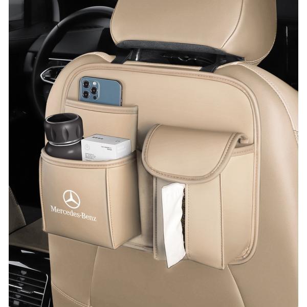 【簡単な取り付け】工具は不要で、取り付けも簡単です、取付ベルトをヘッドレスト、シートに通してバックルを固定するだけで取付完了です。設置後、運転席側に違和感はなく、外観に影響を与えることなく、締めるロープを座席に隠すことができます。【汚れも簡...