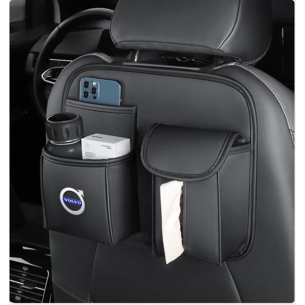 【簡単な取り付け】工具は不要で、取り付けも簡単です、取付ベルトをヘッドレスト、シートに通してバックルを固定するだけで取付完了です。設置後、運転席側に違和感はなく、外観に影響を与えることなく、締めるロープを座席に隠すことができます。【汚れも簡...