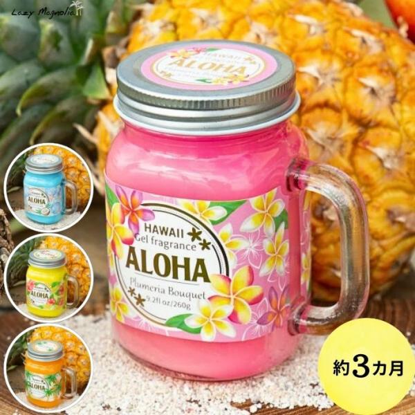 ◎商品名アロハグラスフレグランス◎ポイントハワイのスムージーショップをイメージしたグラスジャーフレグランス。ヘルシーでカラフルな香りはお部屋をたちまちハワイにしてくれます。今にも波音が聞こえそう。※消臭効果有り、芳香期間：約3ヶ月◎サイズ高...