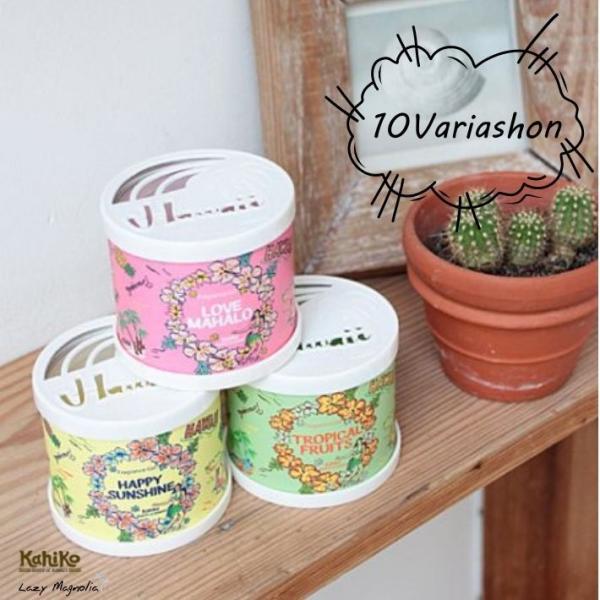 〇商品名カヒコGELフレグランス〇ポイント全香り集めたくなるKahikoオリジナルGELフレグランス缶。優しく爽やかな香りです。お部屋や車などに置いていつでもハワイアン気分に♪※香りの持続期間は開封後4〜5週間となります。〇サイズ縦約6.4...