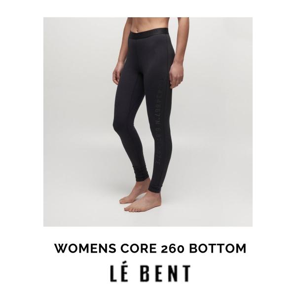 LE BENT WOMENS CORE 260 BOTTOMCOLOR：DARK CLOUDSIZE : S, M, LRayon from Bamboo - 66.5%Merino Wool - 28.5%Elastane - 5%- S...