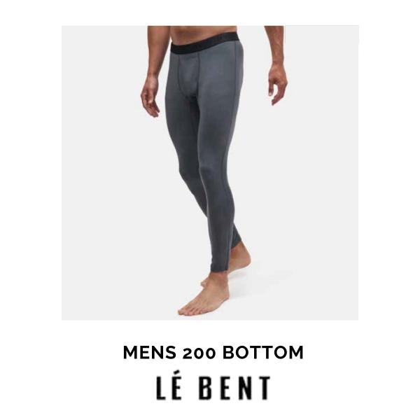 LE BENT MENS 200 BOTTOMCOLOR：PETROL GREYSIZE : S, M, LRayon from Bamboo - 66.5%Merino Wool - 28.5%Elastane - 5%- SIGNATU...