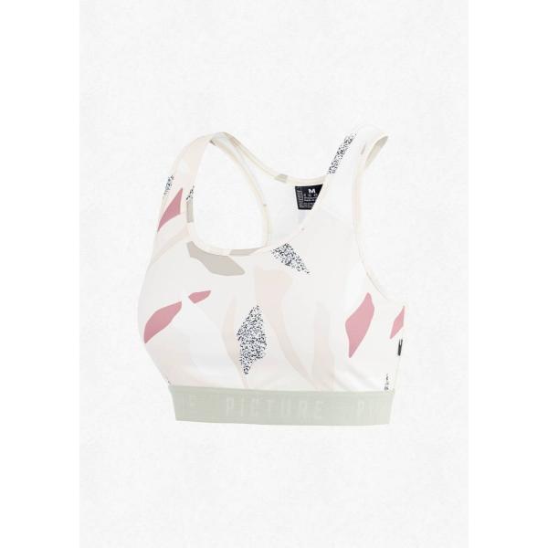 PICTURE ORGANIC CLOTHINGAVASA SPORTS BRASIZE : XS, S, M（サイズの詳細は画像にてご確認ください。）COLOR : LT PETALS素材：79% RECYCLED POLYESTER 2...