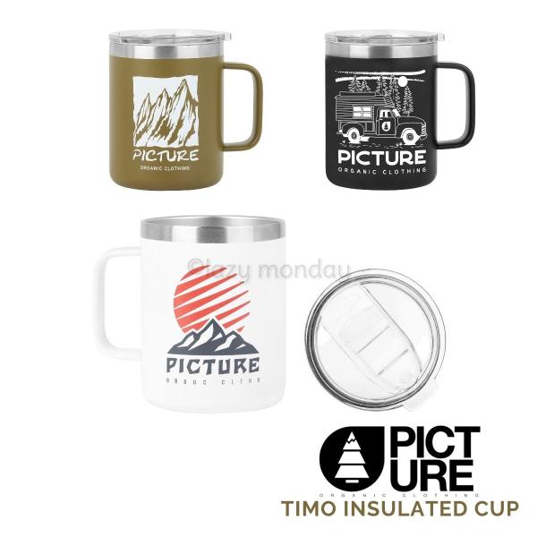 PICTURE ORGANIC CLOTHINGピクチャーオーガニッククロージングTIMO INSULATED CUPCOLOR：WHITE, BLACK, ARMY GREEN100% Stainless Steel0.4l / 14 o...