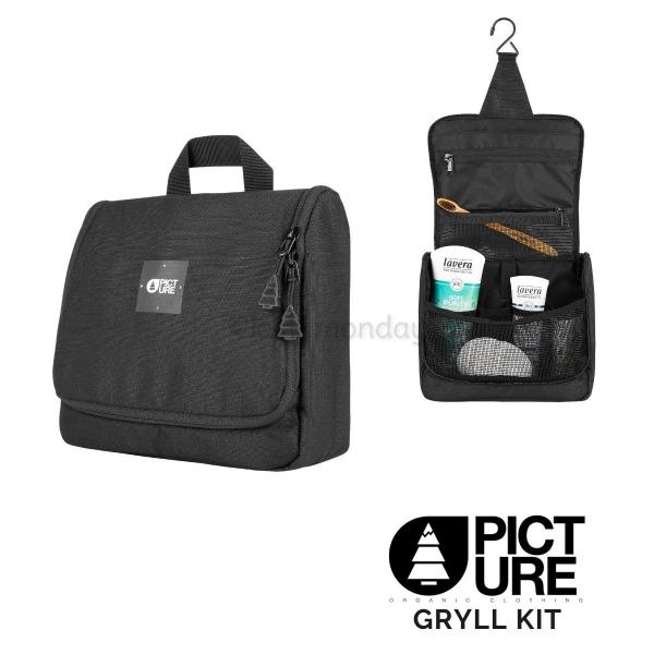 PICTURE ORGANIC CLOTHINGピクチャーオーガニッククロージングGRYLL KITCOLOR：BLACK75,5% Recycled Polyester 24,5% Polyester450D Ripstop with P...