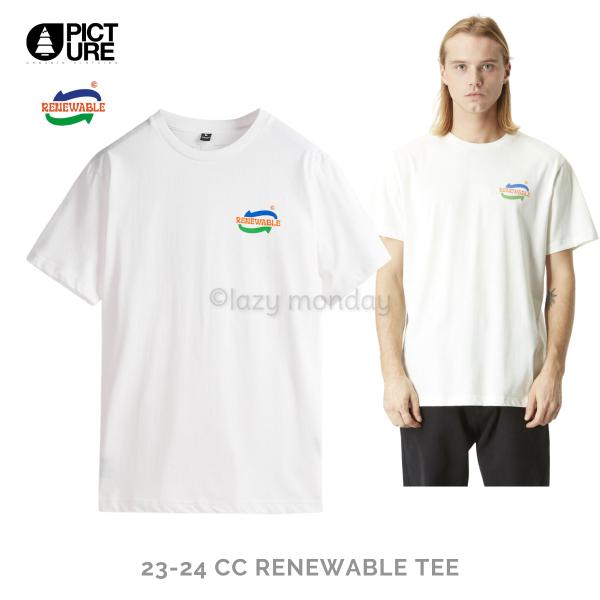 PICTURE ORGANIC CLOTHINGCC RENEWABLE TEEピクチャーオーガニック リサイクル サステナブル スノーボード スノボ スキー アウトドアウェア  ストリート Tシャツ