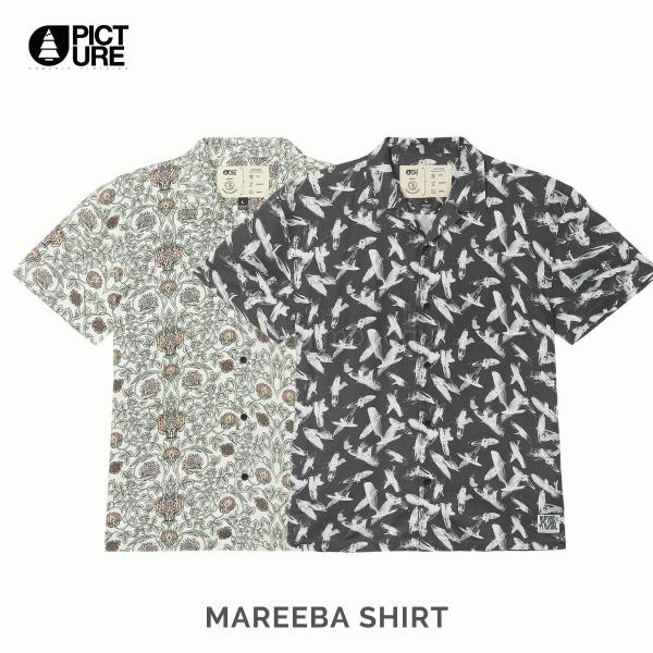 PICTURE ORGANIC CLOTHINGMAREEBA SHIRTピクチャー　ピクチャーオーガニック　オーガニックコットン　リサイクル　サステナブル　エコ　アウトドア　スノーボード　スノボ　スキー　サーフィン　スケート　スケーター　...