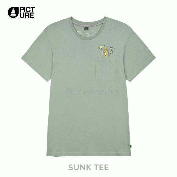 PICTURE ORGANIC CLOTHINGSUNK TEEピクチャー　ピクチャーオーガニック　オーガニックコットン　リサイクル　サステナブル　エコ　アウトドア　スノーボード　スノボ　スキー　サーフィン　スケート　スケーター　キャンプ　...