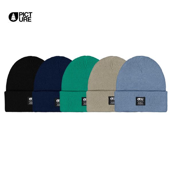 YORK BEANIEワッフルニットのロープロファイルフィット（浅めの着用感）のビーニー