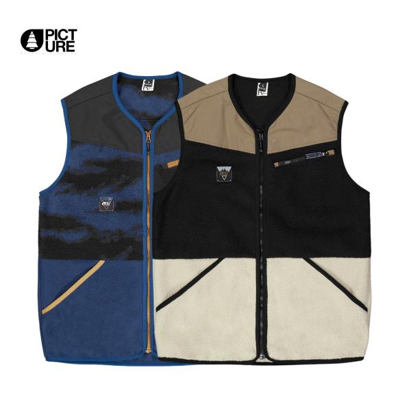 GAMVIK FLEECE VEST暖かさとスタイルを兼ね備えた、アウトドアにインスパイアされたルックで、肌寒い日に最適なフリースベスト
