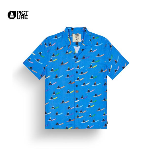 PICTURE ORGANIC CLOTHINGSB MAREEBA SHIRTピクチャー　ピクチャーオーガニック リサイクル　サステナブル　エコ　アウトドア　スノーボード　スノボ　スキー　サーフィン