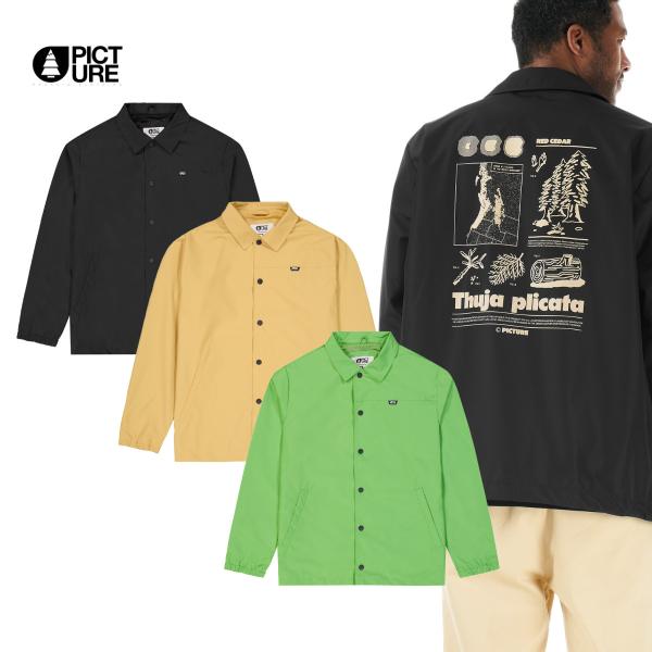 Picture Organic ClothingKOACHY JKTレトロな雰囲気。日常の自由。ミニマリストなデザインにヴィンテージの精神を宿したKOACHY JKTは、クラシックなコーチジャケットを現代的にアレンジした一着です。耐久性に優...