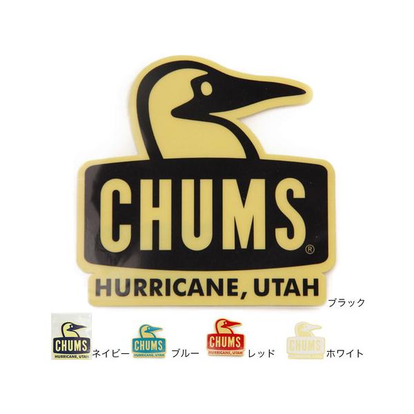 ◆◆◆●ブービーフェイスとボートロゴがドッキングしたおなじみのCHUMSのロゴステッカーです。お気に入りのグッズに貼って、カスタマイズを楽しんでください★チャムス ちゃむす chums CHUMS chamus chumus チヤムス Me...