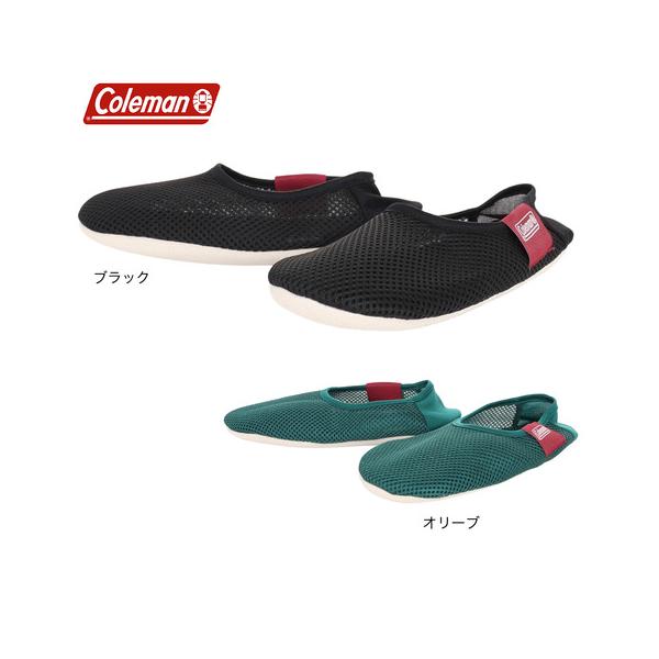 コールマン coleman COLEMAN エルブレス ヴィクトリア ビクトリア Victoria L-Breath キャンピング小物 キャンプ小物 アクセサリー ルームシューズ スリッパ テントスリッパ メッシュ 黒 ブラック コンパクト...