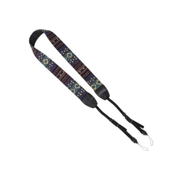 ノックス NOCS エルブレス ヴィクトリア ビクトリア Victoria L-Breath キャンピング小物 キャンプ小物 アクセサリー 双眼鏡 カメラ ストラップ ショルダー おしゃれ レトロ タペストリー ブルー かわいい ライブ コ...