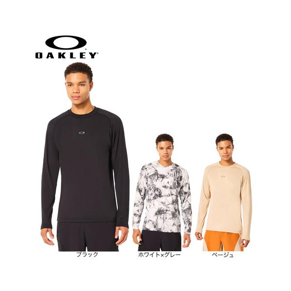 2024年春夏モデル 2024ssmodel オークリー OAKLEY エルブレス ヴィクトリア ビクトリア Victoria L-Breath トレッキングウエア カットソー Men's Mens メンズ めんず 男性 黒 ブラック 10...