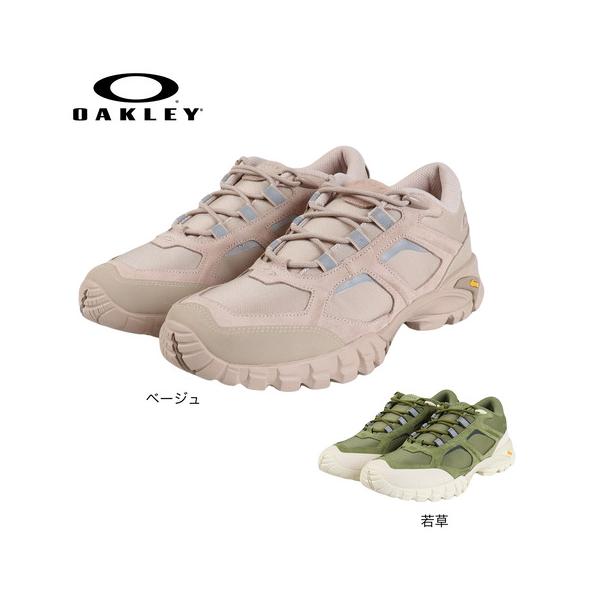 オークリー OAKLEY エルブレス ヴィクトリア ビクトリア Victoria L-Breath トレッキングシューズ 靴 スニーカー マウンテンシューズ トレッキングブーツ ハイカット 登山靴 ビブラムソール ベージュ Men's Me...